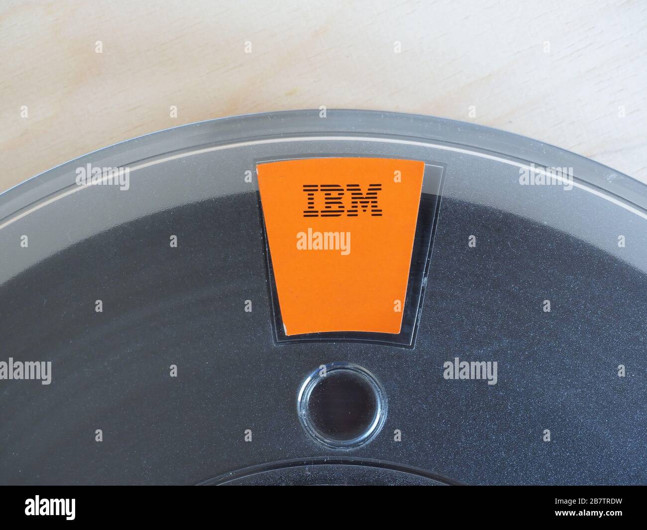 NEW YORK, USA - CIRCA MARCH 2020: IBM multipurpose data storage tape ...