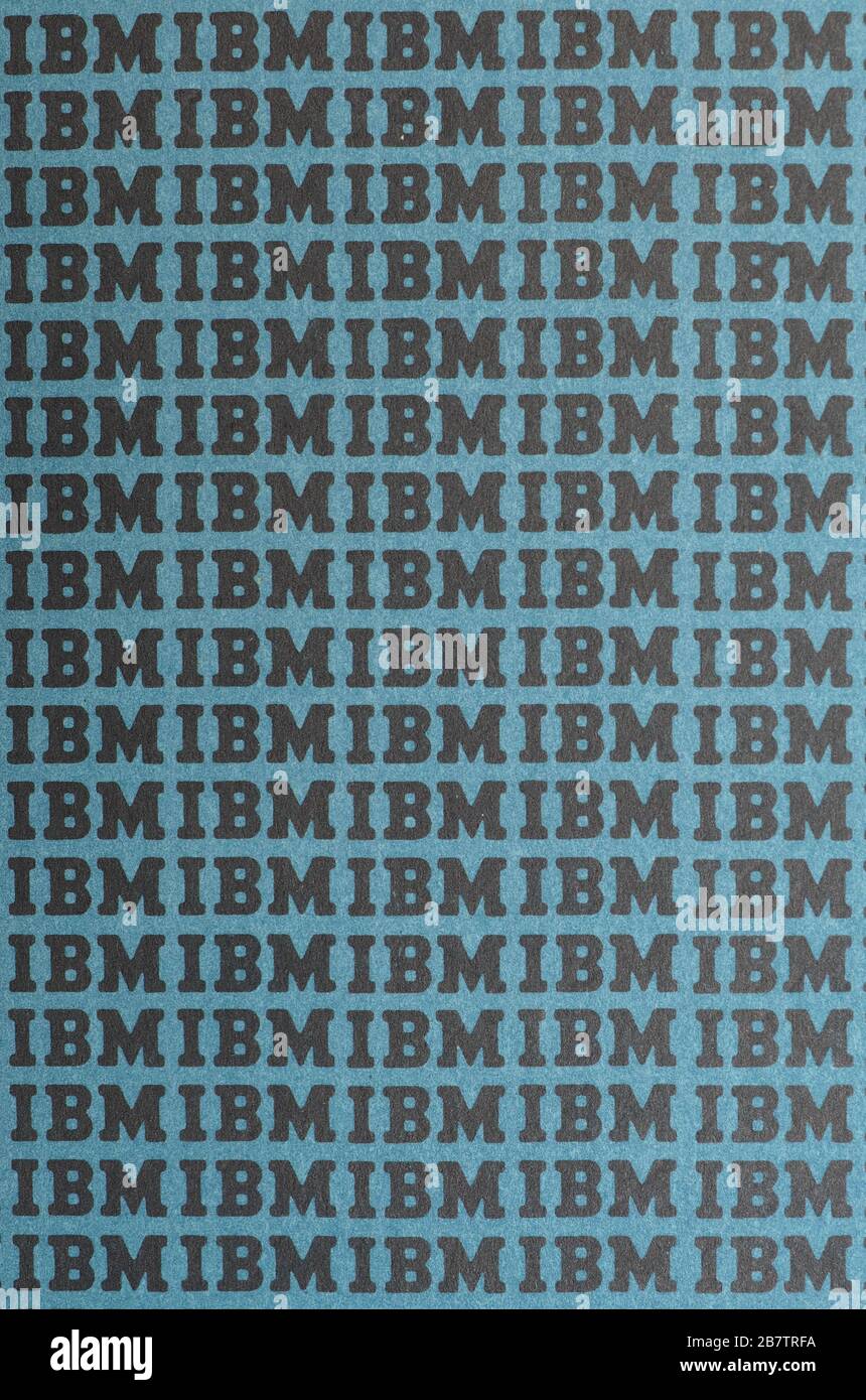 NEW YORK, USA - CIRCA FEBRUARY 2020: IBM sign Stock Photo - Alamy