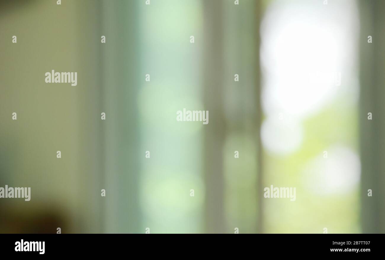 blur of window frame in home background Stock Photo - Alamy