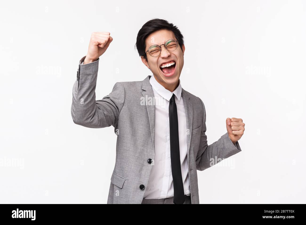 Relieved looking person hi-res stock photography and images - Alamy