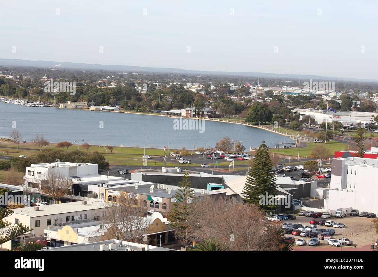Bunbury Western Australia overview of the ocean Stock Photo - Alamy
