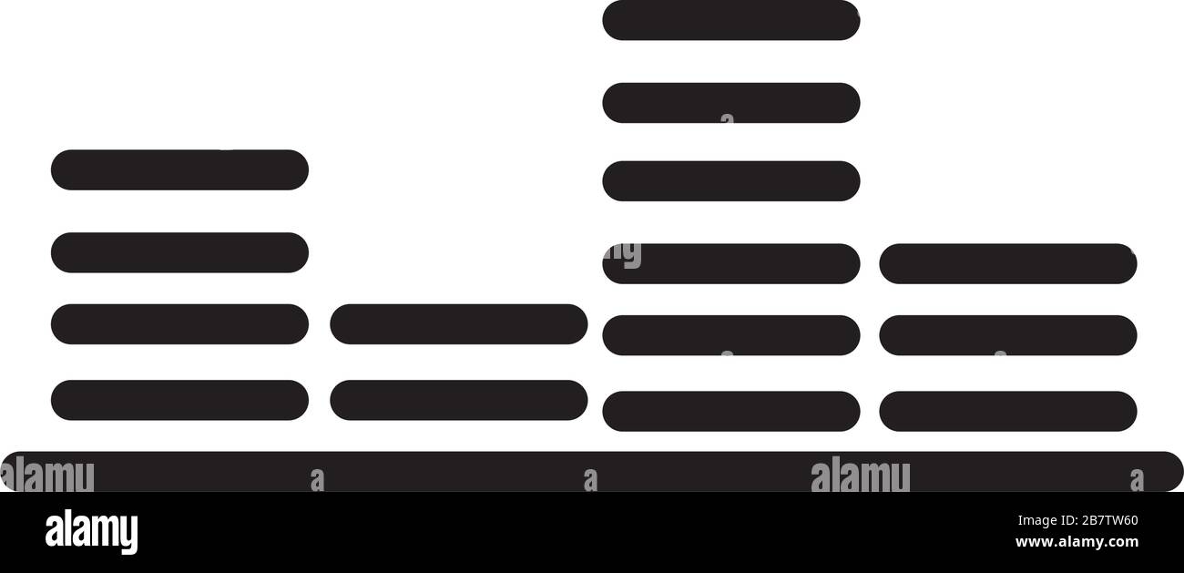 music equalizer graphic sound line style icon vector illustration Stock Vector Image & Art - Alamy