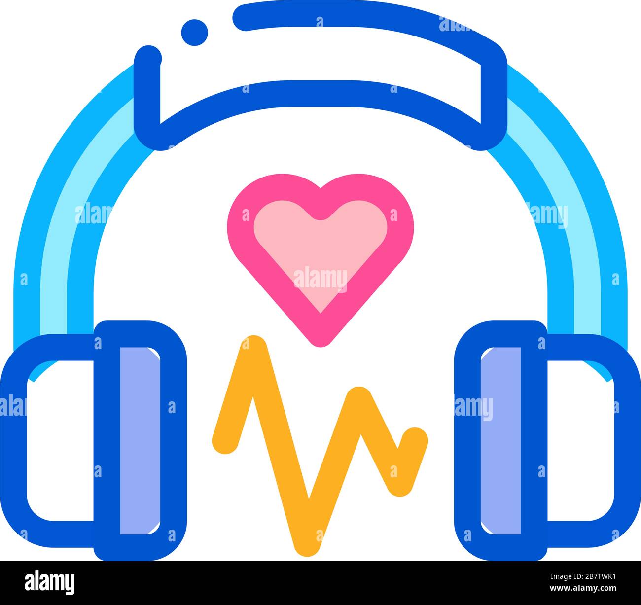 Influence on heart music icon hi-res stock photography and images - Alamy