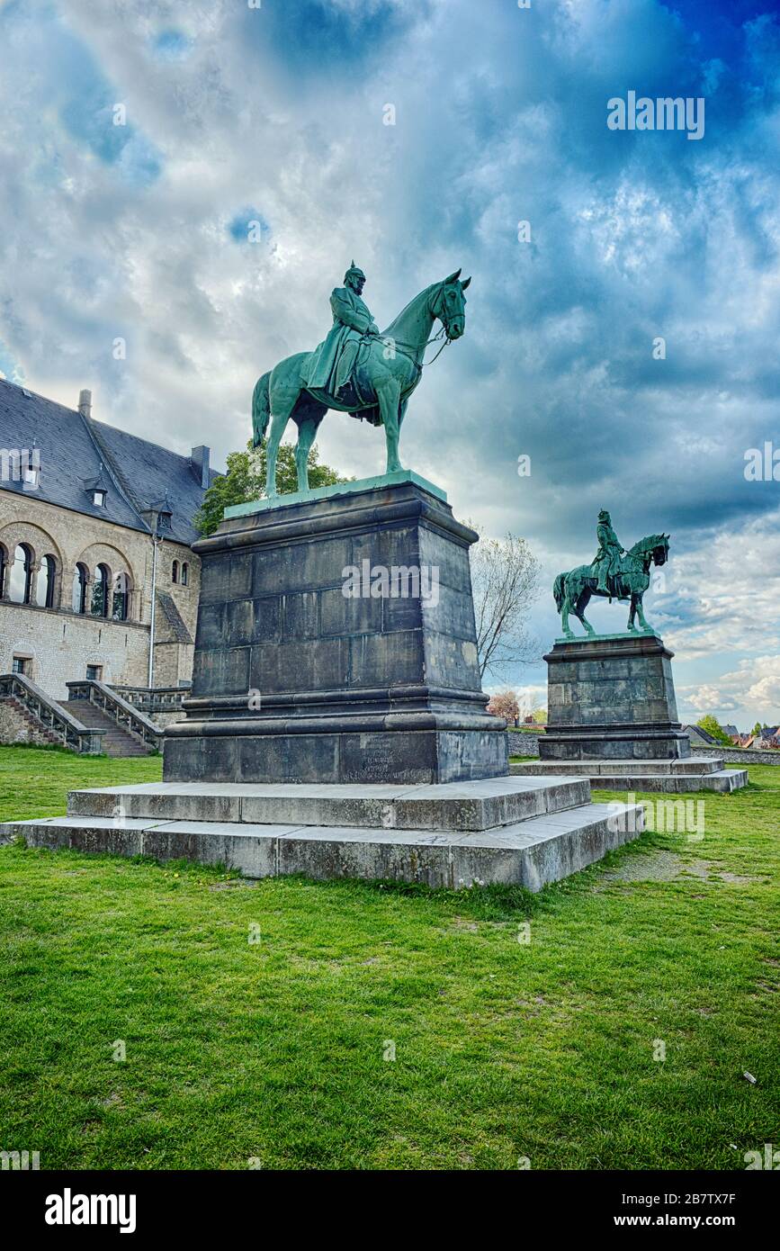 Emperor wilhelm monument rider statue hi-res stock photography and ...
