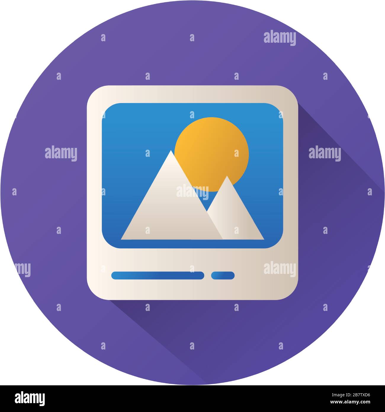 picture file format block style icon Stock Vector Image & Art - Alamy
