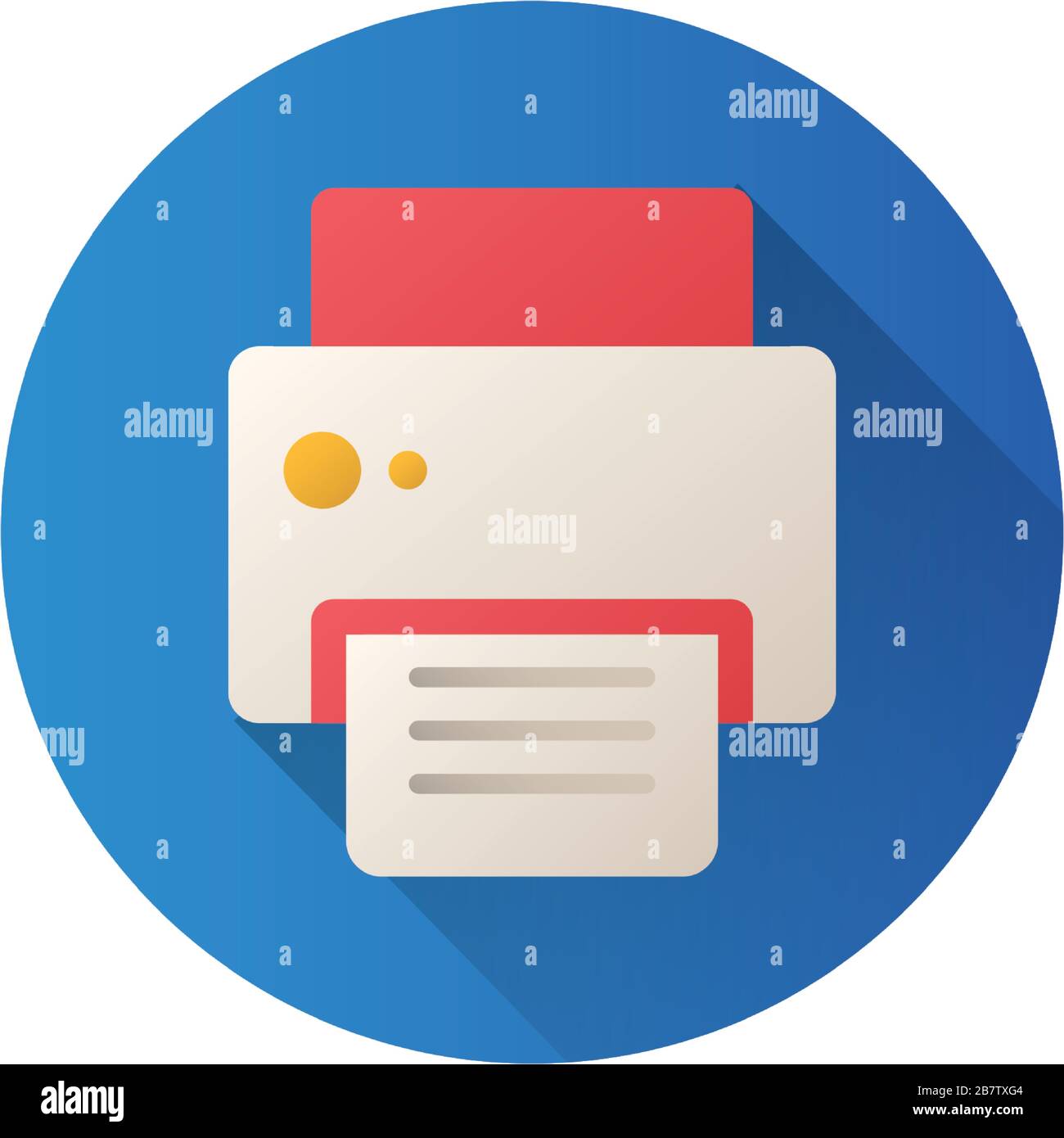 printer machine block style icon Stock Vector Image & Art - Alamy
