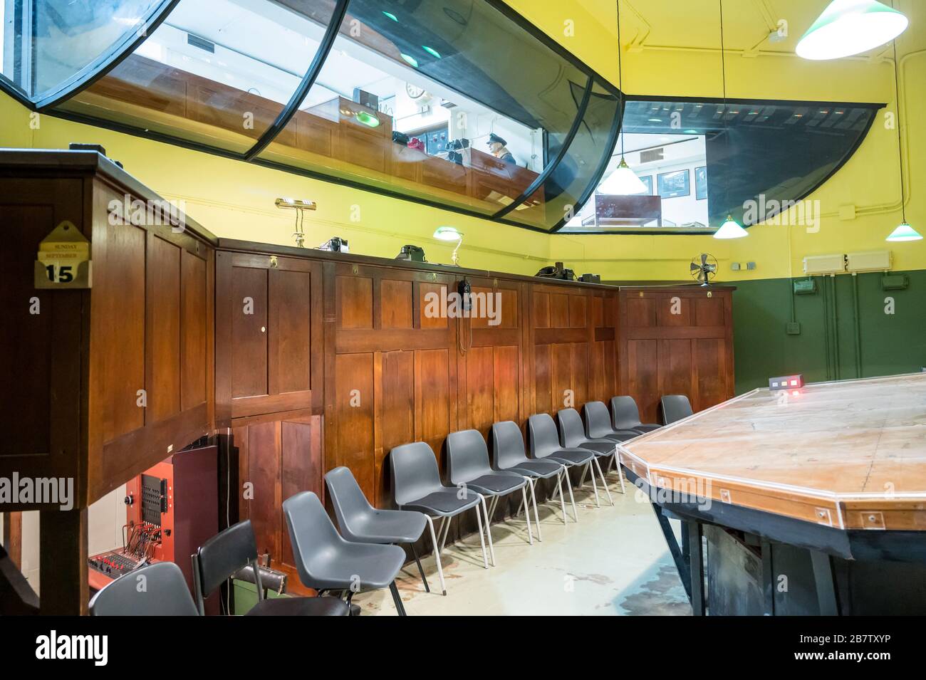 Battle of Britain Bunker, Uxbridge, London Stock Photo - Alamy