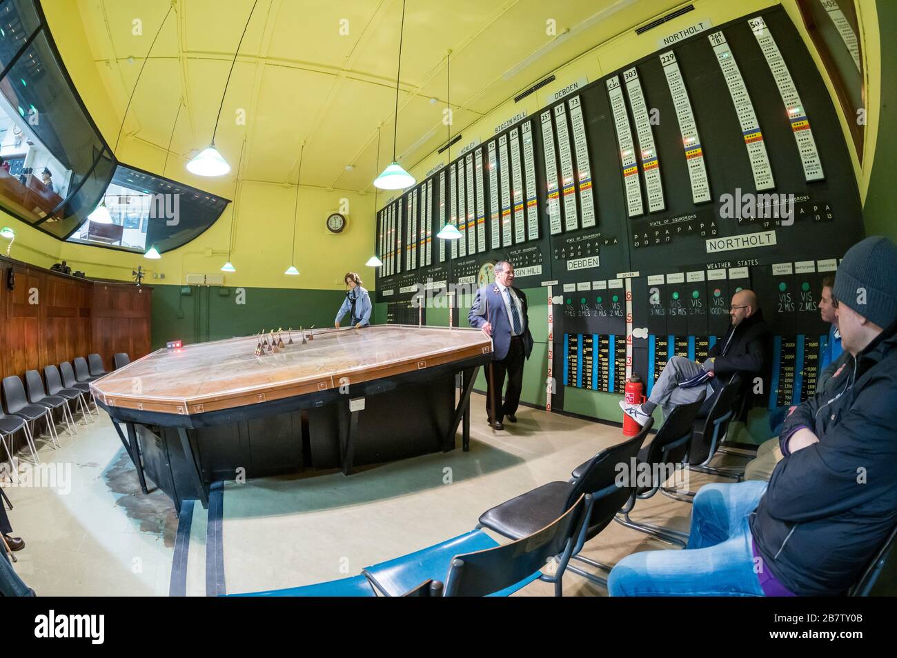 Battle of Britain Bunker, Uxbridge, London Stock Photo - Alamy
