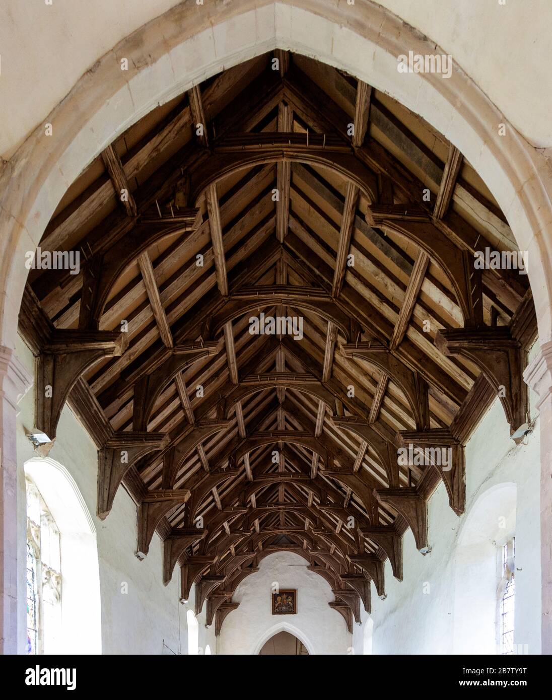 Medieval hammer beam roof hi-res stock photography and images - Alamy