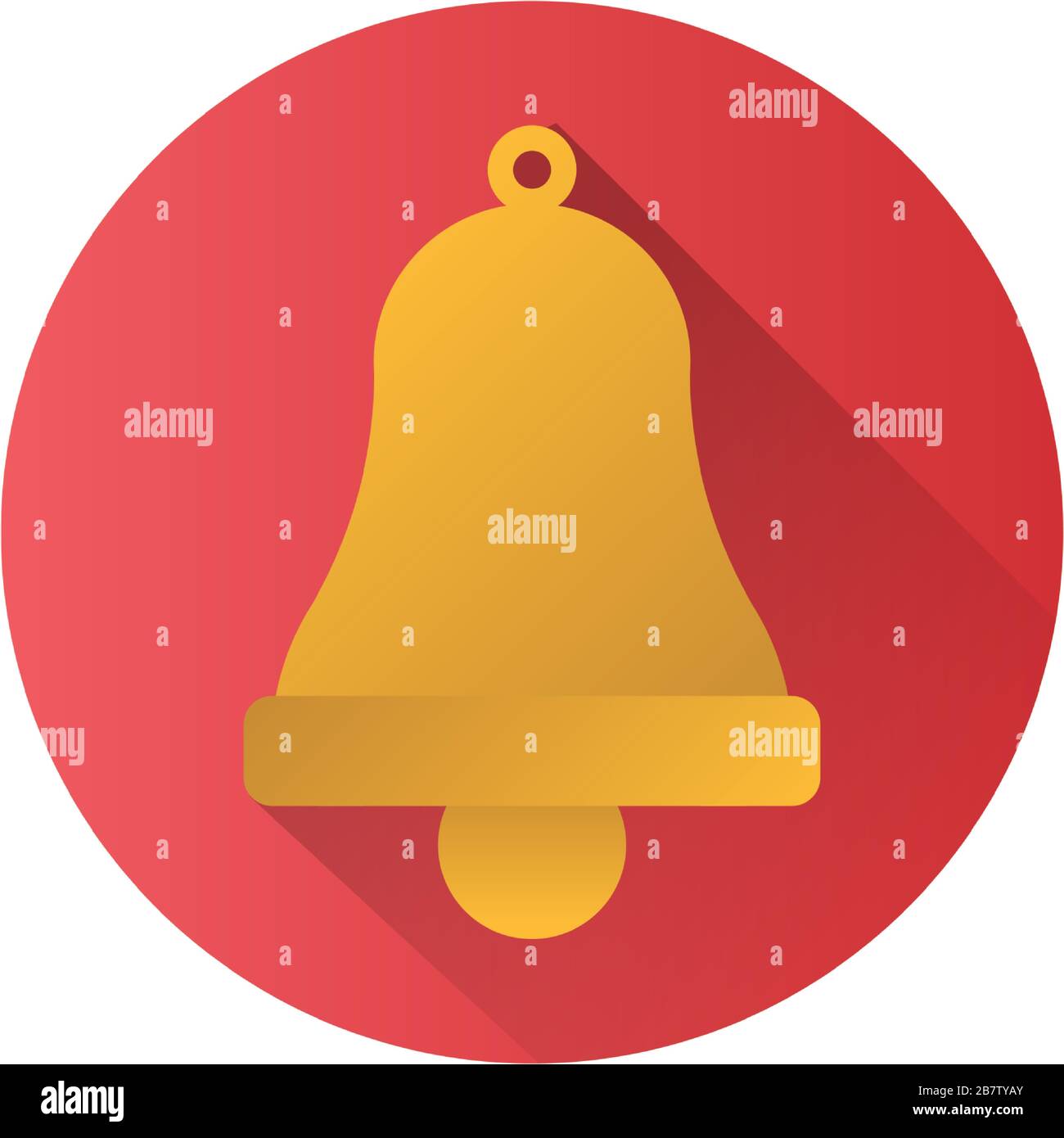 bell sound block style icon Stock Vector Image & Art - Alamy