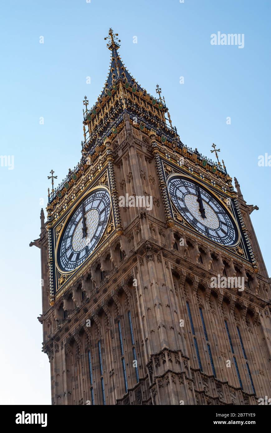 The Clocktower aka Elizabeth Tower (commonly known as Big Ben), Palace ...