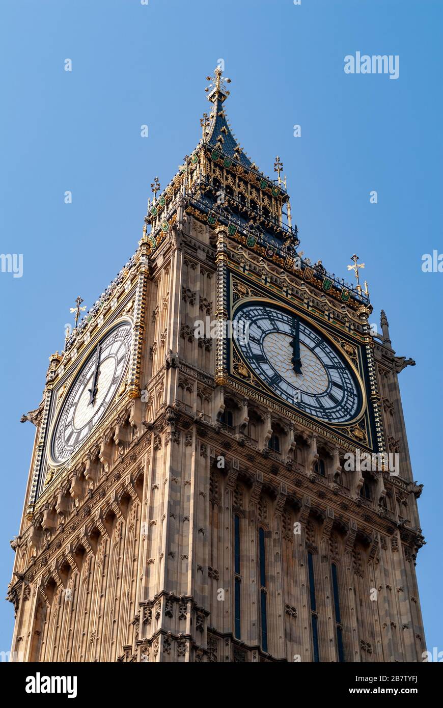 The Clocktower aka Elizabeth Tower (commonly known as Big Ben), Palace ...