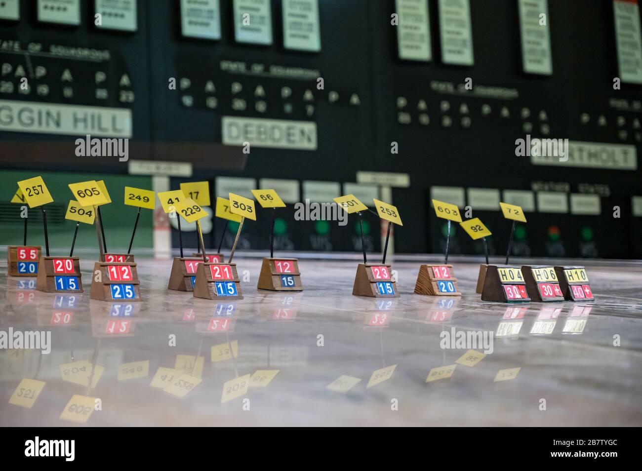Battle of Britain Bunker, Uxbridge, London Stock Photo - Alamy