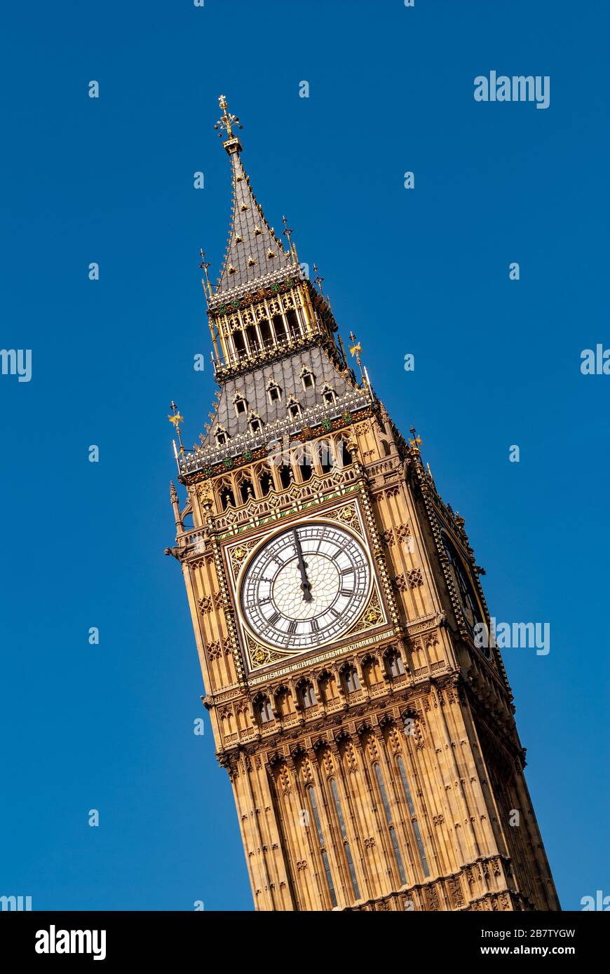 The Clocktower aka Elizabeth Tower (commonly known as Big Ben), Palace ...