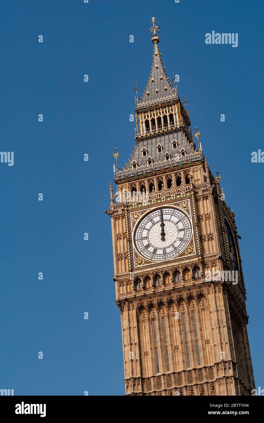 The Clocktower aka Elizabeth Tower (commonly known as Big Ben), Palace ...