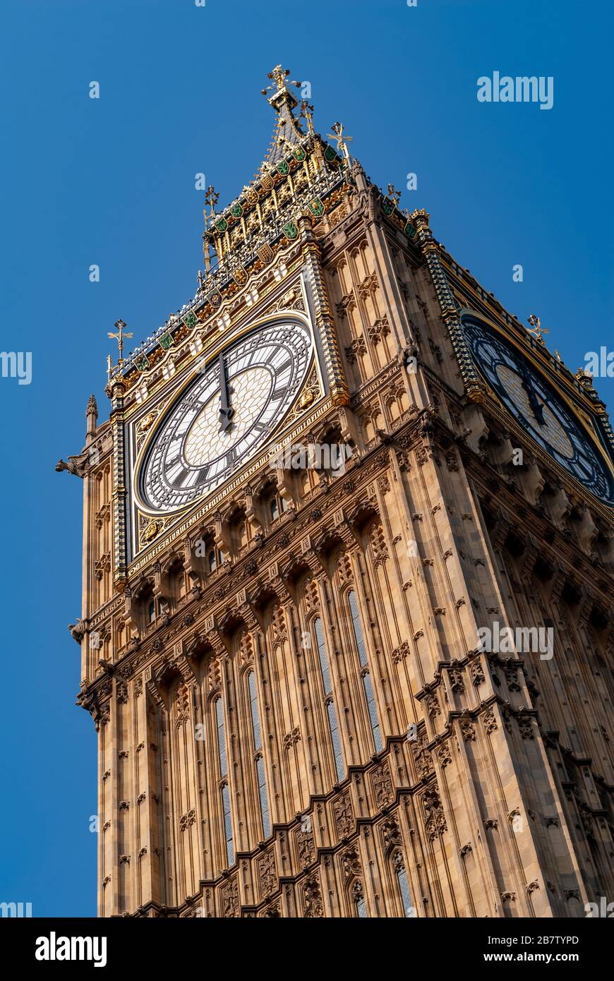 The Clocktower aka Elizabeth Tower (commonly known as Big Ben), Palace ...