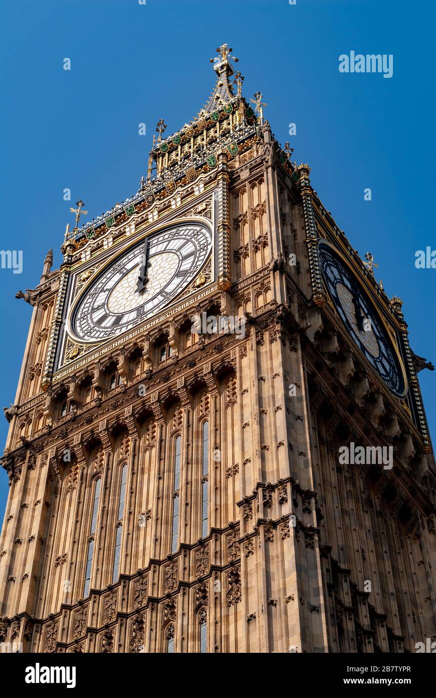 The Clocktower aka Elizabeth Tower (commonly known as Big Ben), Palace ...