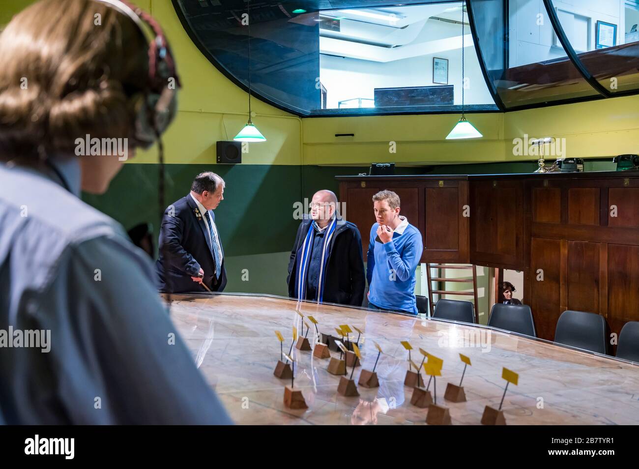 Battle of Britain Bunker, Uxbridge, London Stock Photo - Alamy