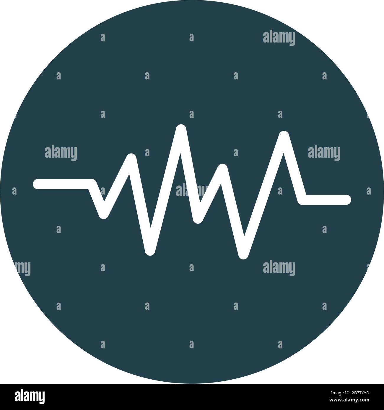 wave frequency sound block style icon vector illustration Stock Vector ... wave frequency sound block style icon vector illustration Stock Vector ...