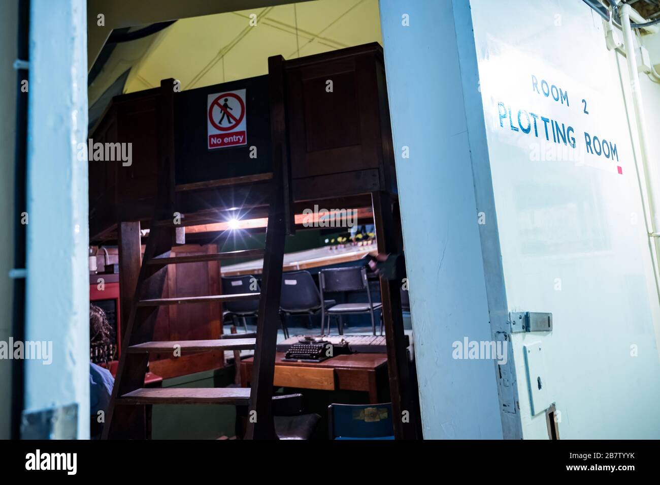 Battle of Britain Bunker, Uxbridge, London Stock Photo - Alamy