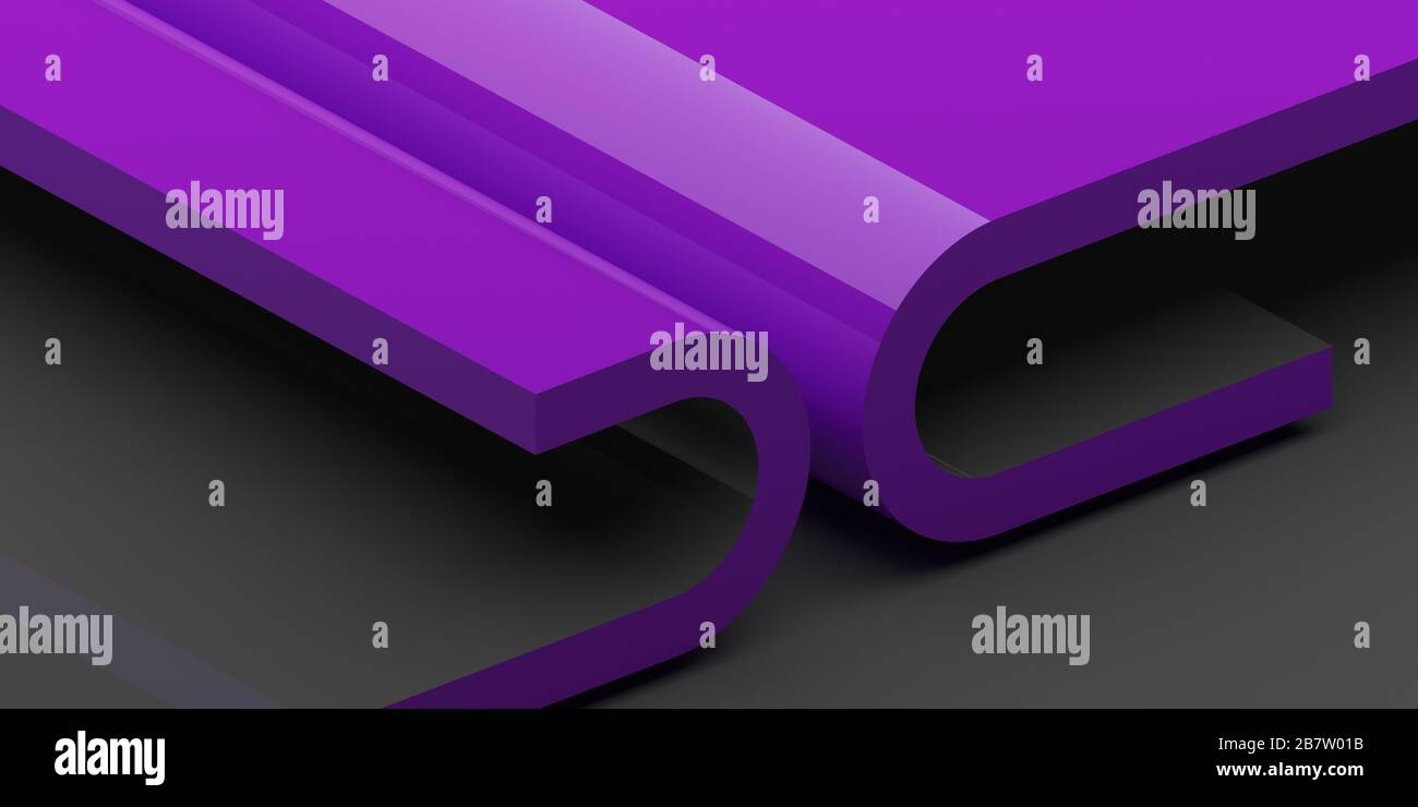 Abstract 3d render, modern background, graphic design Stock Photo - Alamy