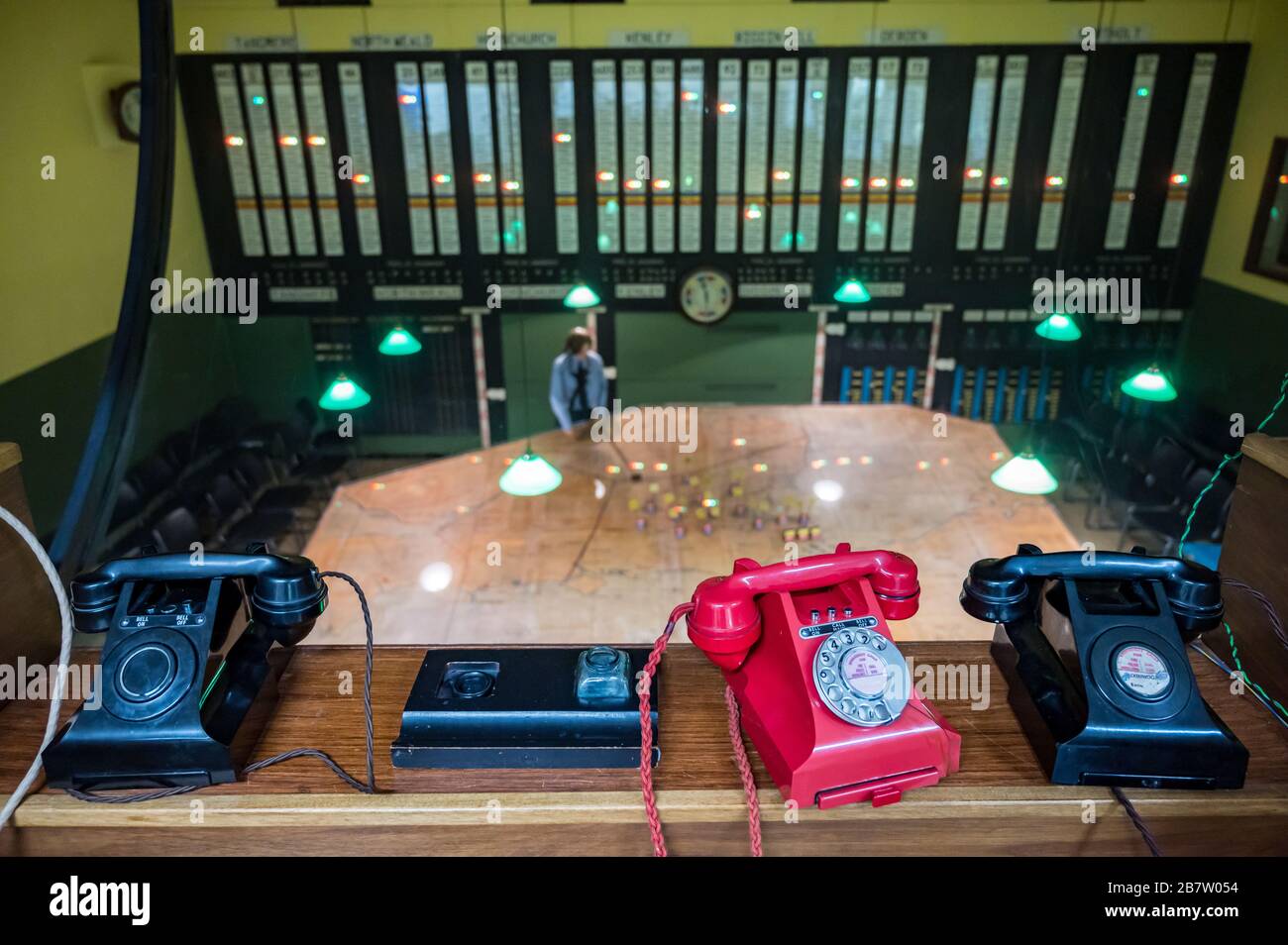 Battle of Britain Bunker, Uxbridge, London Stock Photo - Alamy