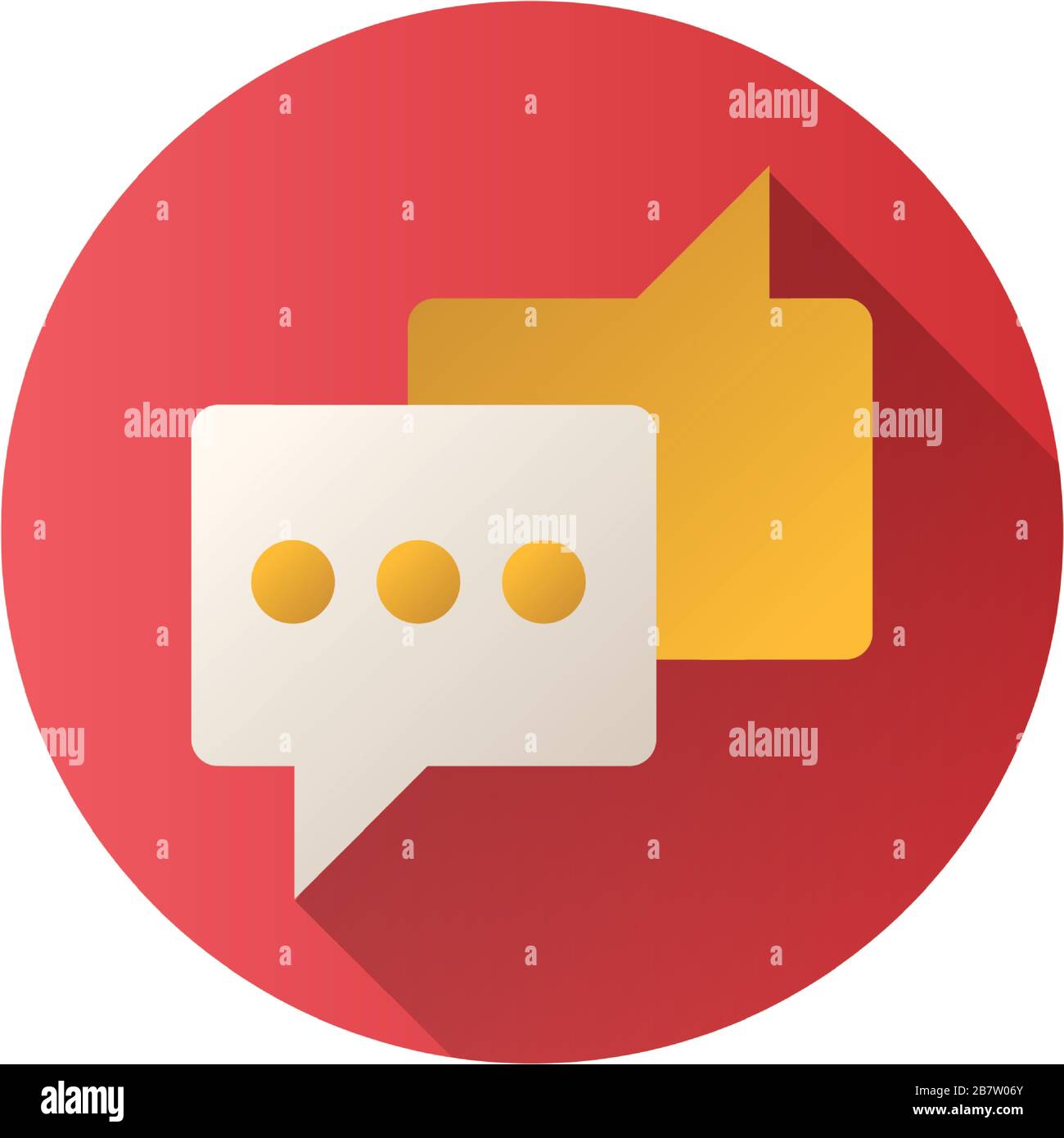 speech bubble message block style icon Stock Vector Image & Art - Alamy