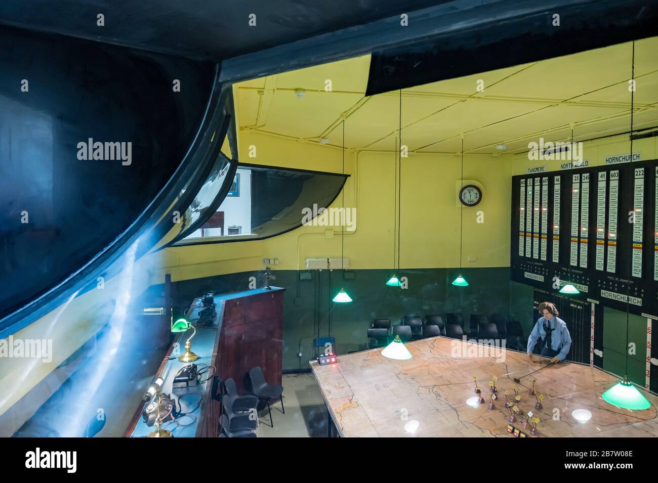 Battle of Britain Bunker, Uxbridge, London Stock Photo - Alamy