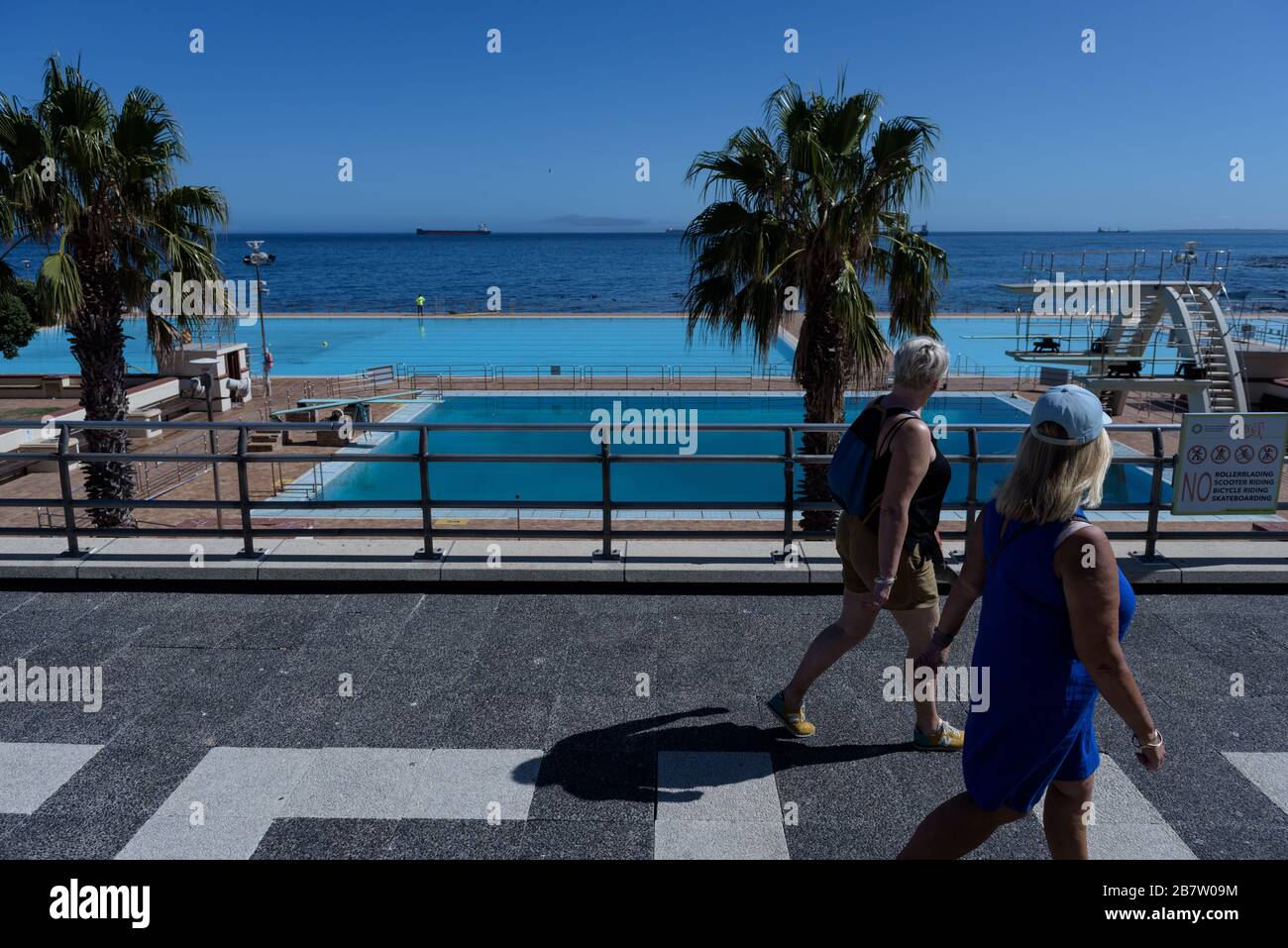 Cape Town's popular Seapoint public swimming pool closed in response to ...