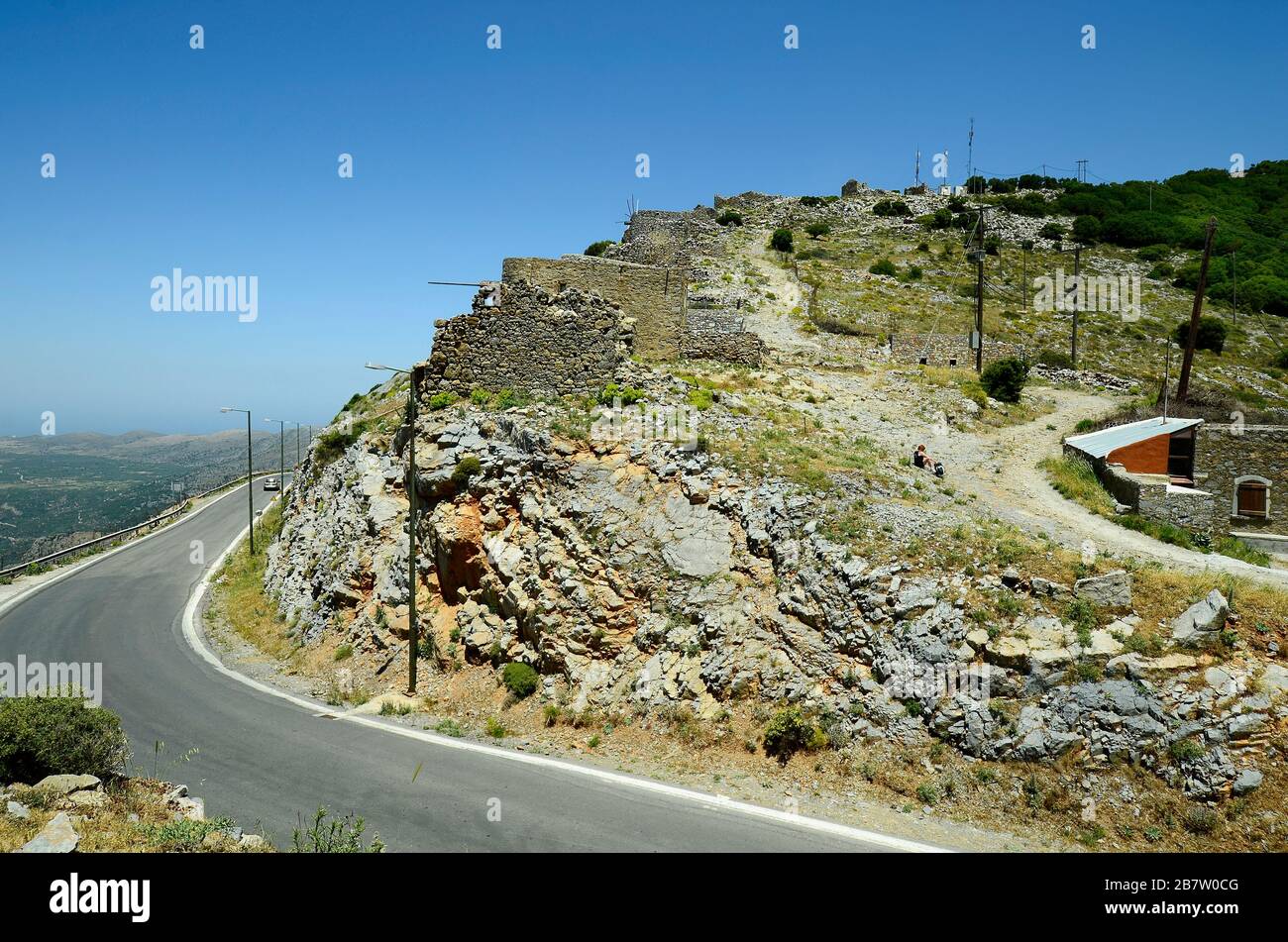 Mountain Road Greece High Resolution Stock Photography and Images - Alamy