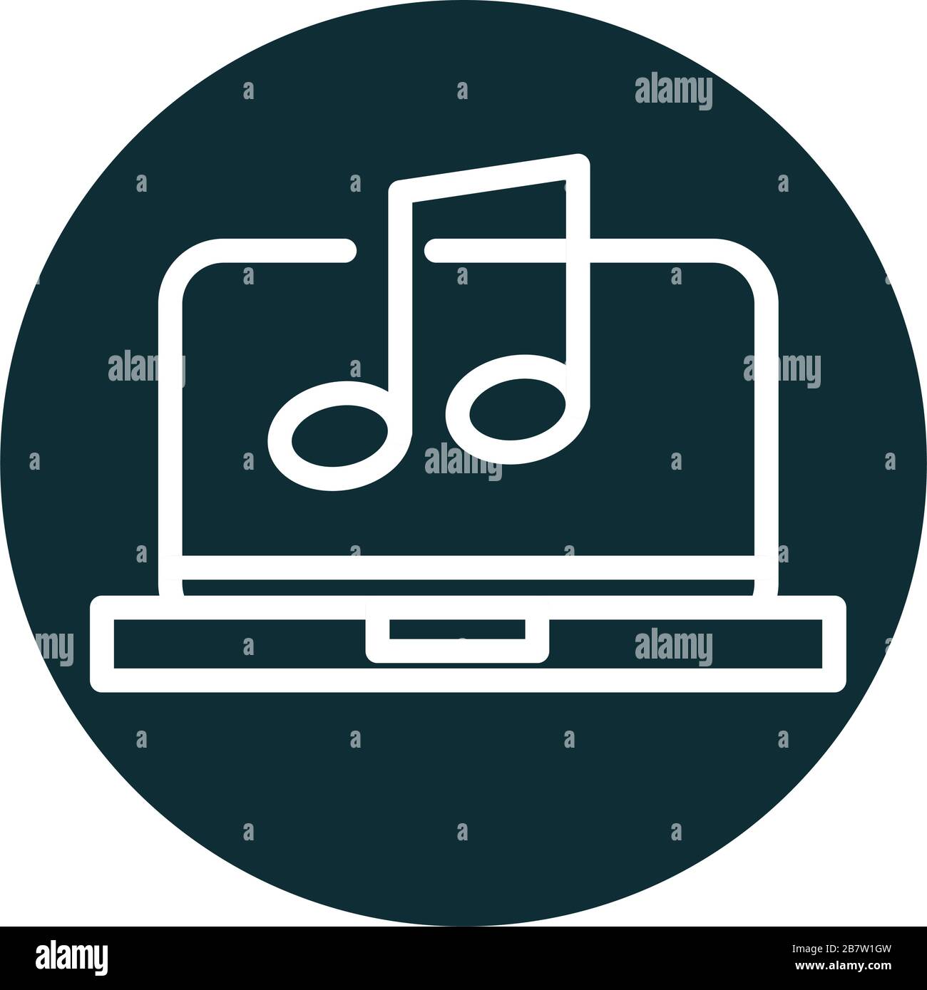 Laptop cd Stock Vector Images - Alamy