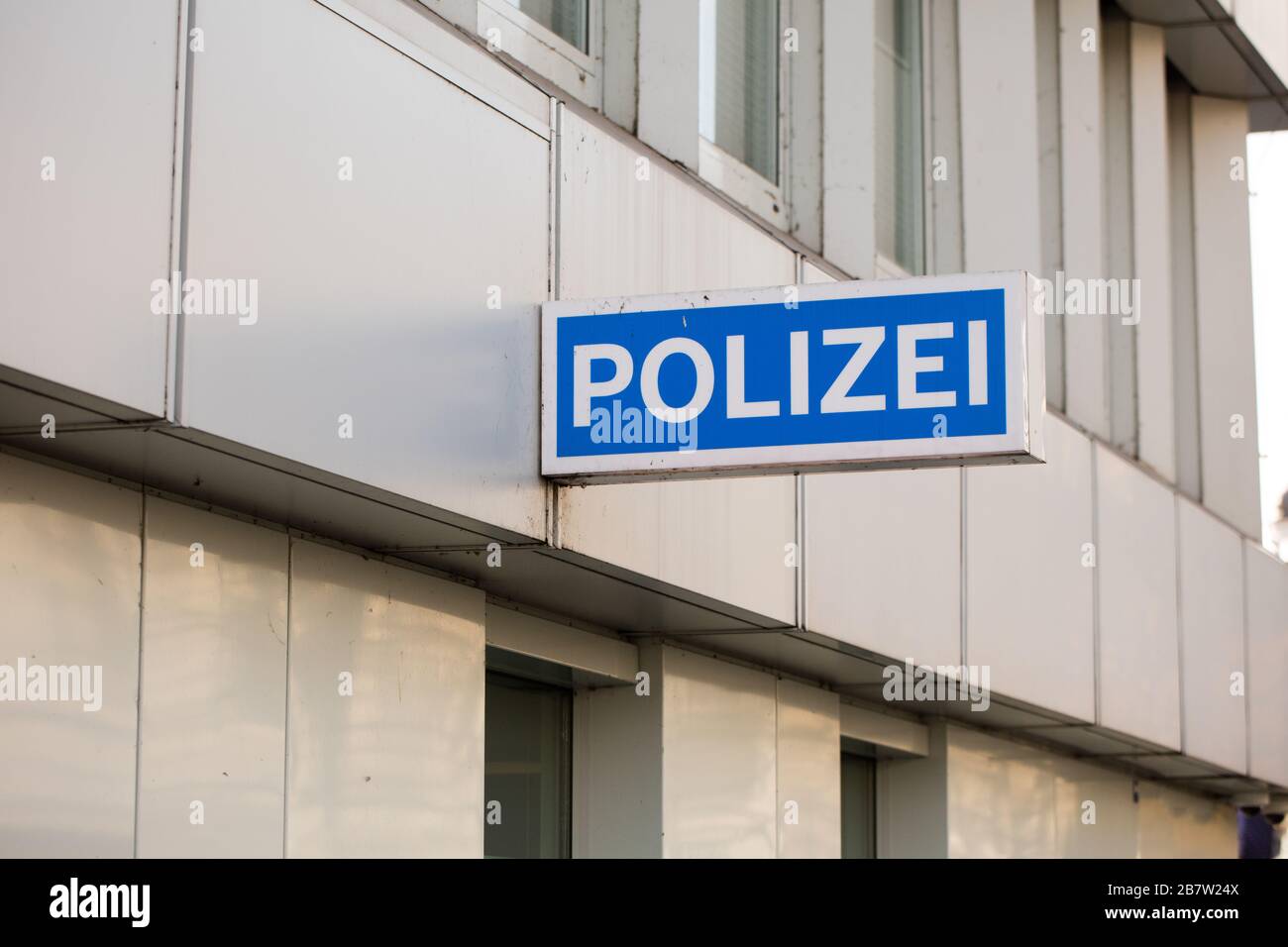 Polizei sign hi-res stock photography and images - Alamy