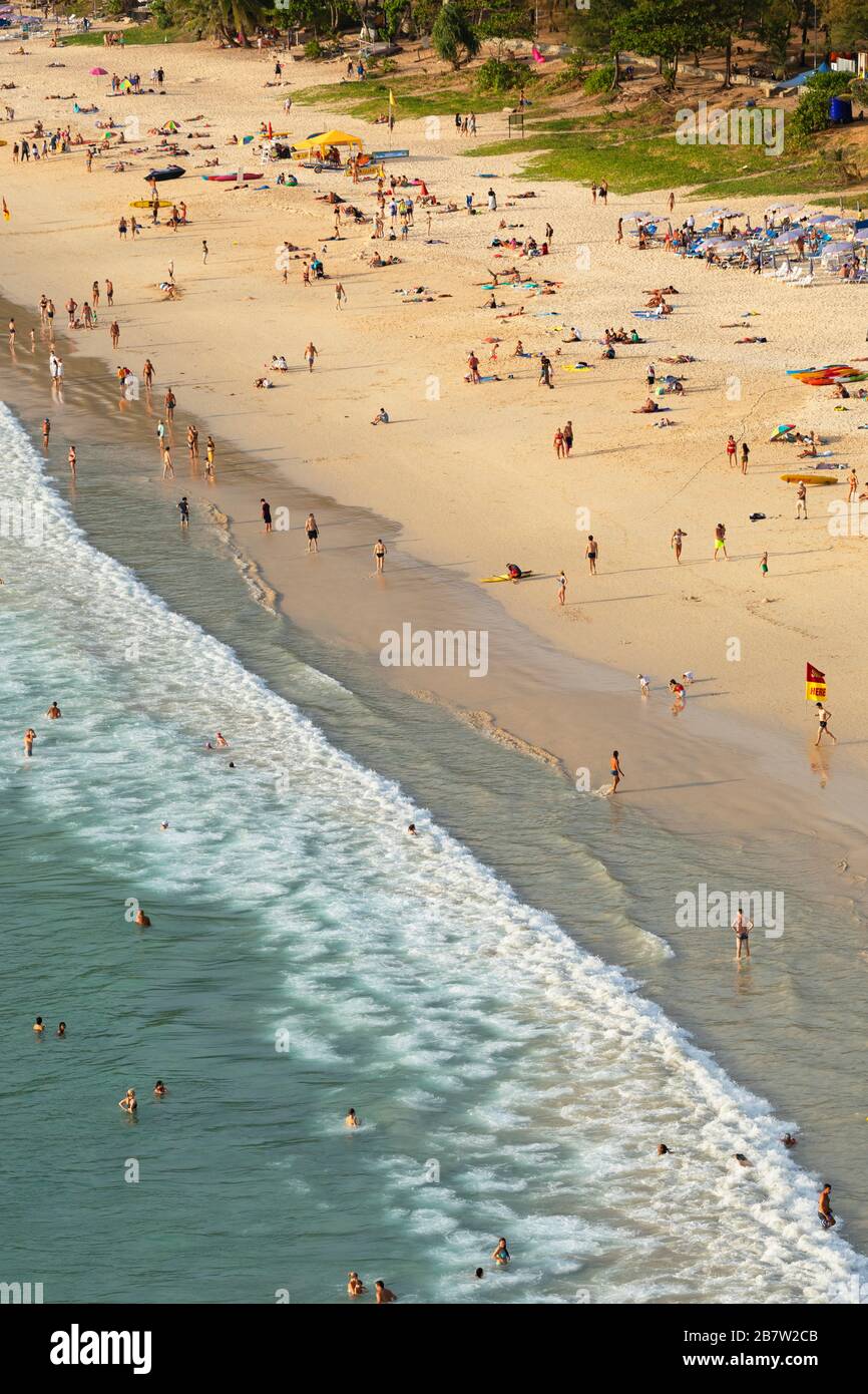 Elevated view of south beach hi-res stock photography and images - Alamy
