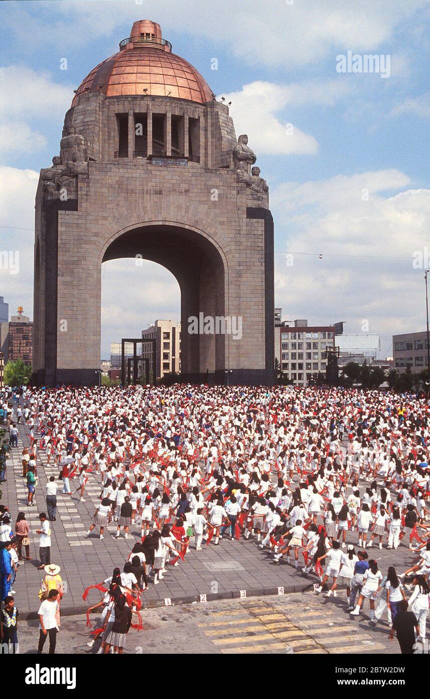 Mexico City: D.F., Mexico: High school graduation ceremony at the ...