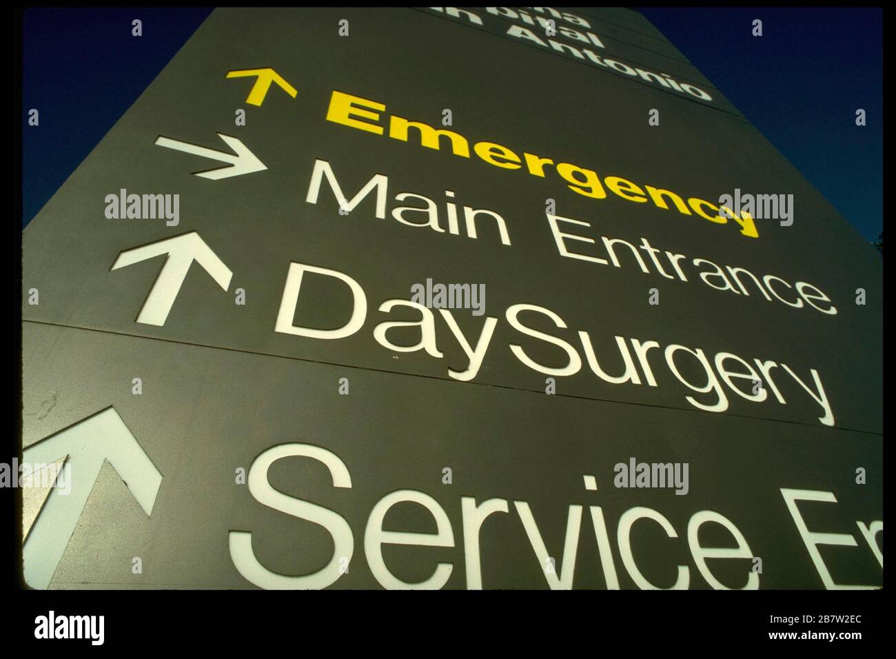 San Antonio Texas USA: Signs outside Humana Hospital at medical center ...