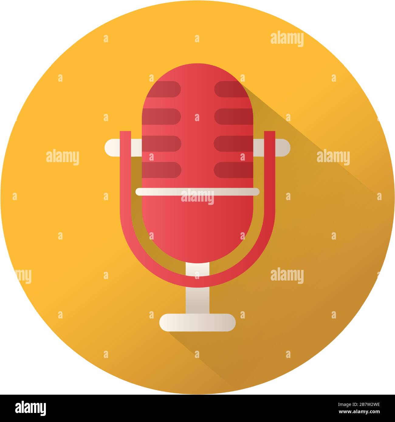 microphone sound block style icon Stock Vector Image & Art - Alamy