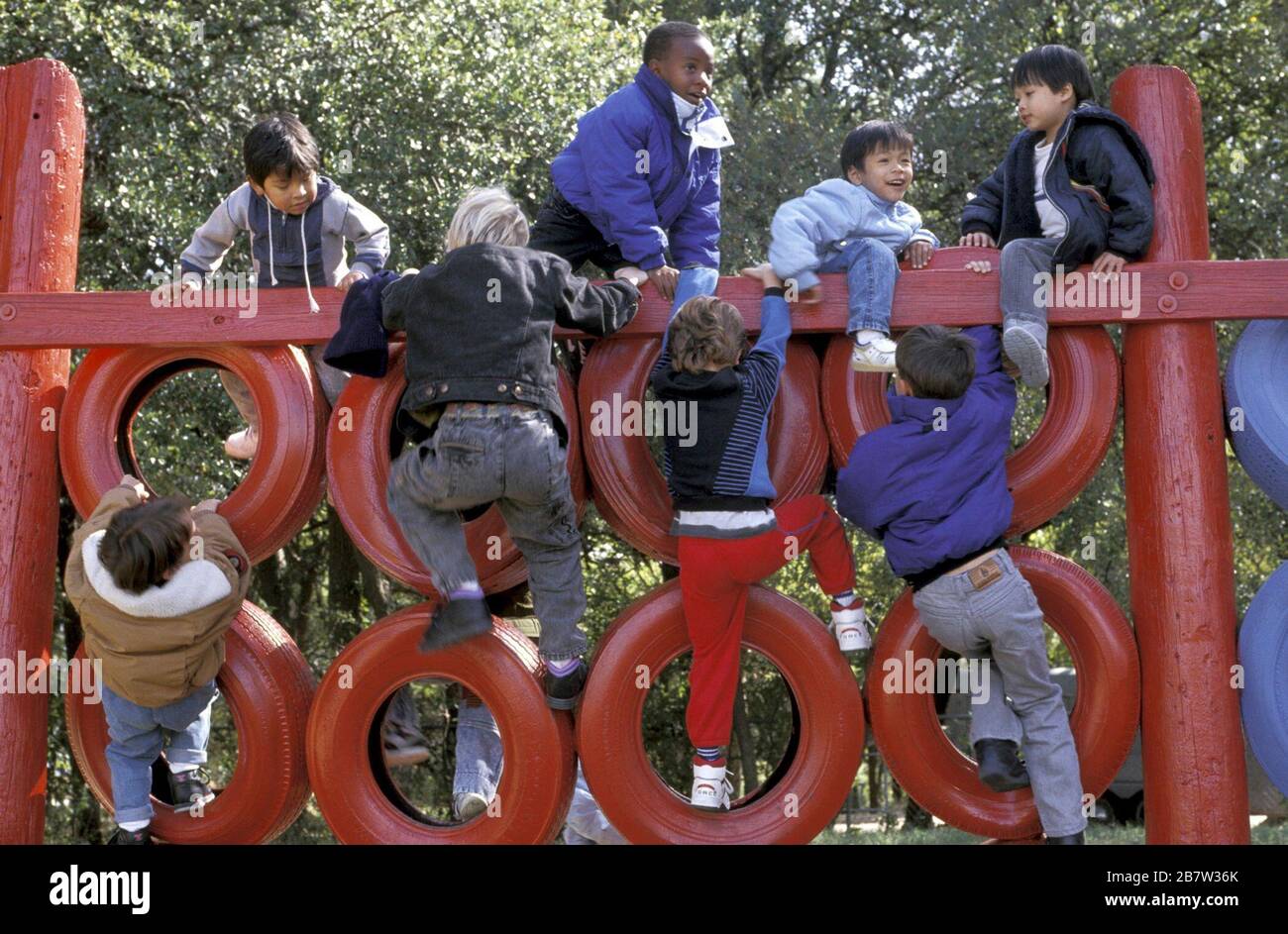 First graders school playground hi-res stock photography and images - Alamy