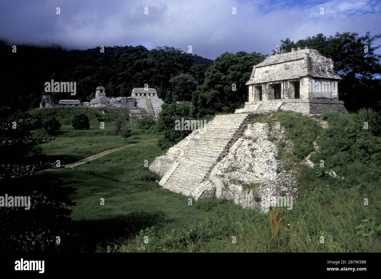 Palenque, Chiapas, Mexico: Temple of the Sun at Palenque. ©Bob ...