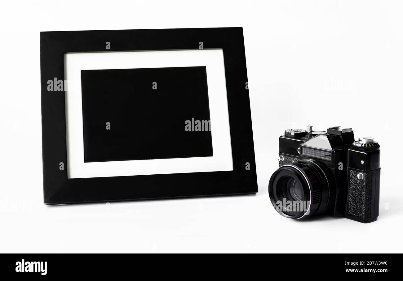 Black negative frame and empty hi-res stock photography and images - Alamy