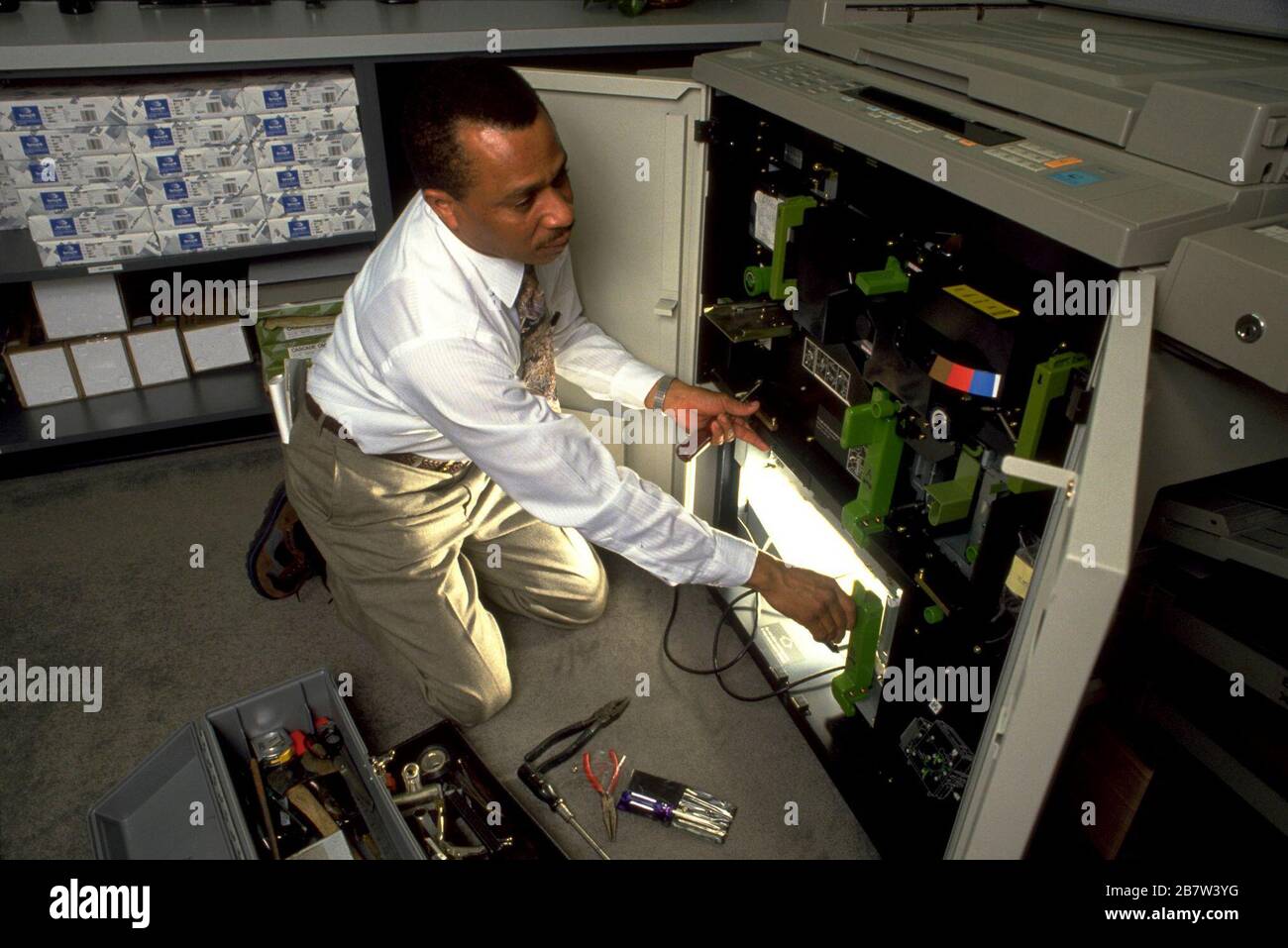1992 office hi-res stock photography and images - Alamy