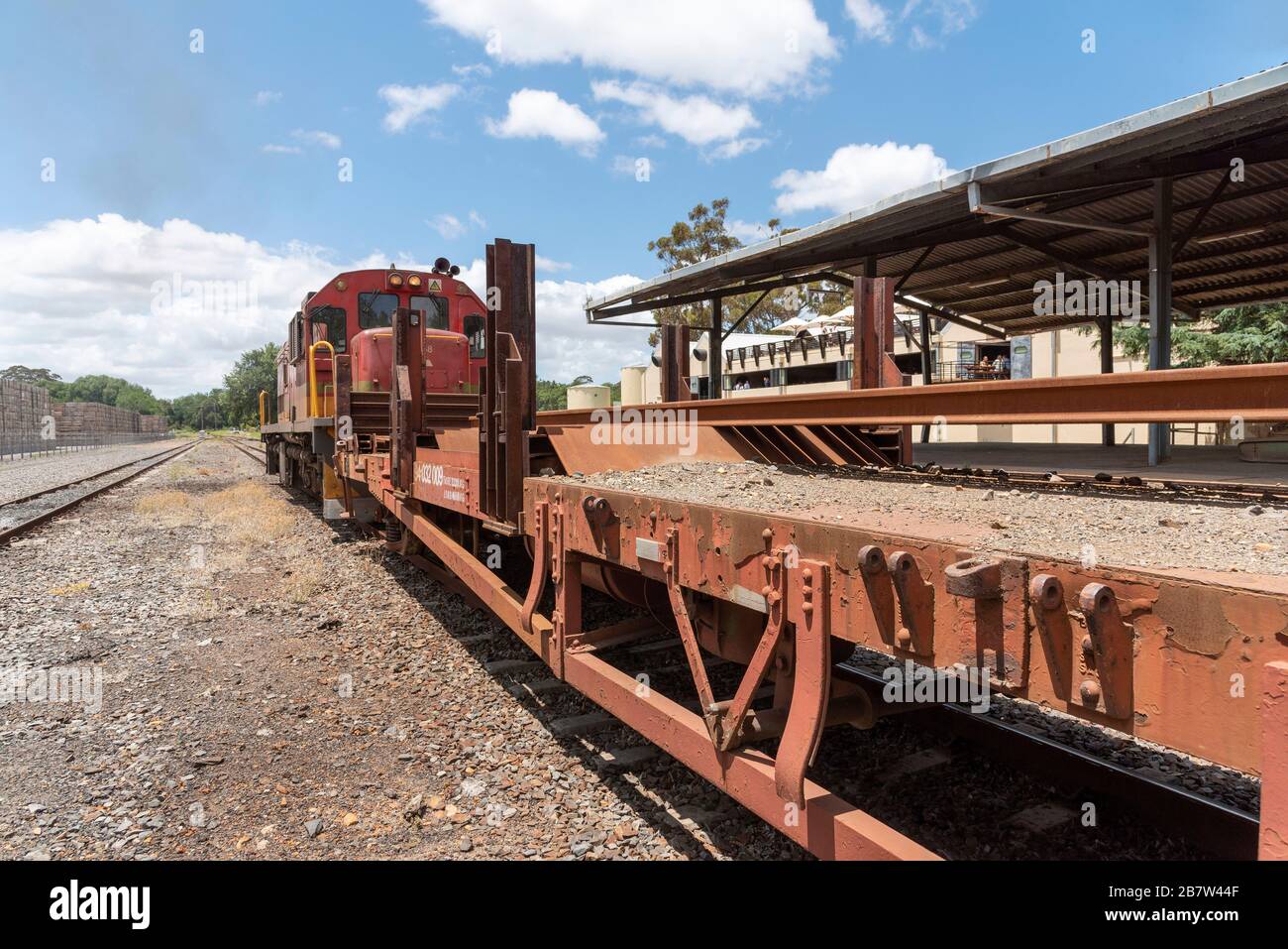 Elgin, Western Cape, South Africa. Dec 2019. Elgin station in the ...