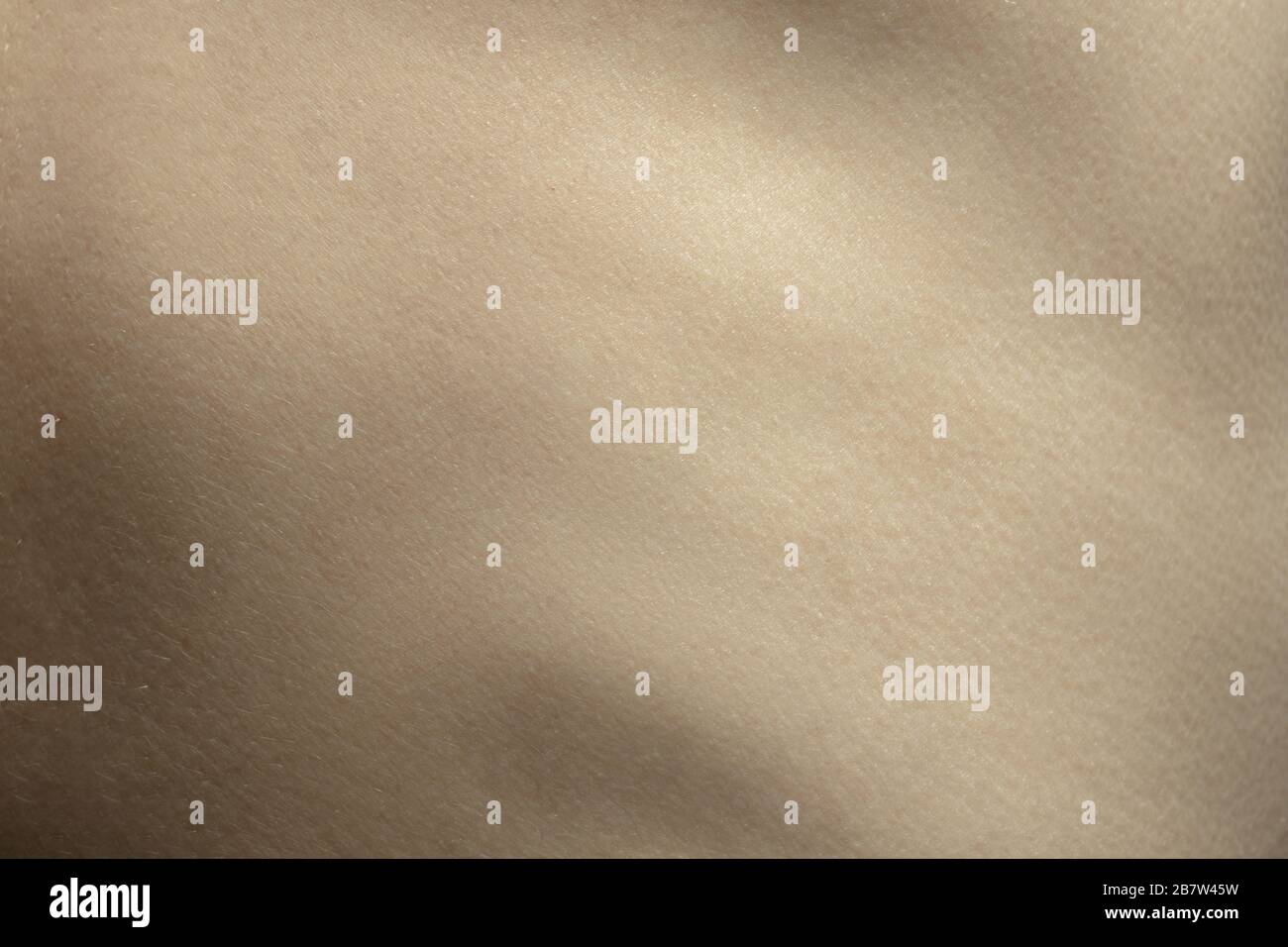 Soft. Detailed texture of human skin. Close up shot of young caucasian ...