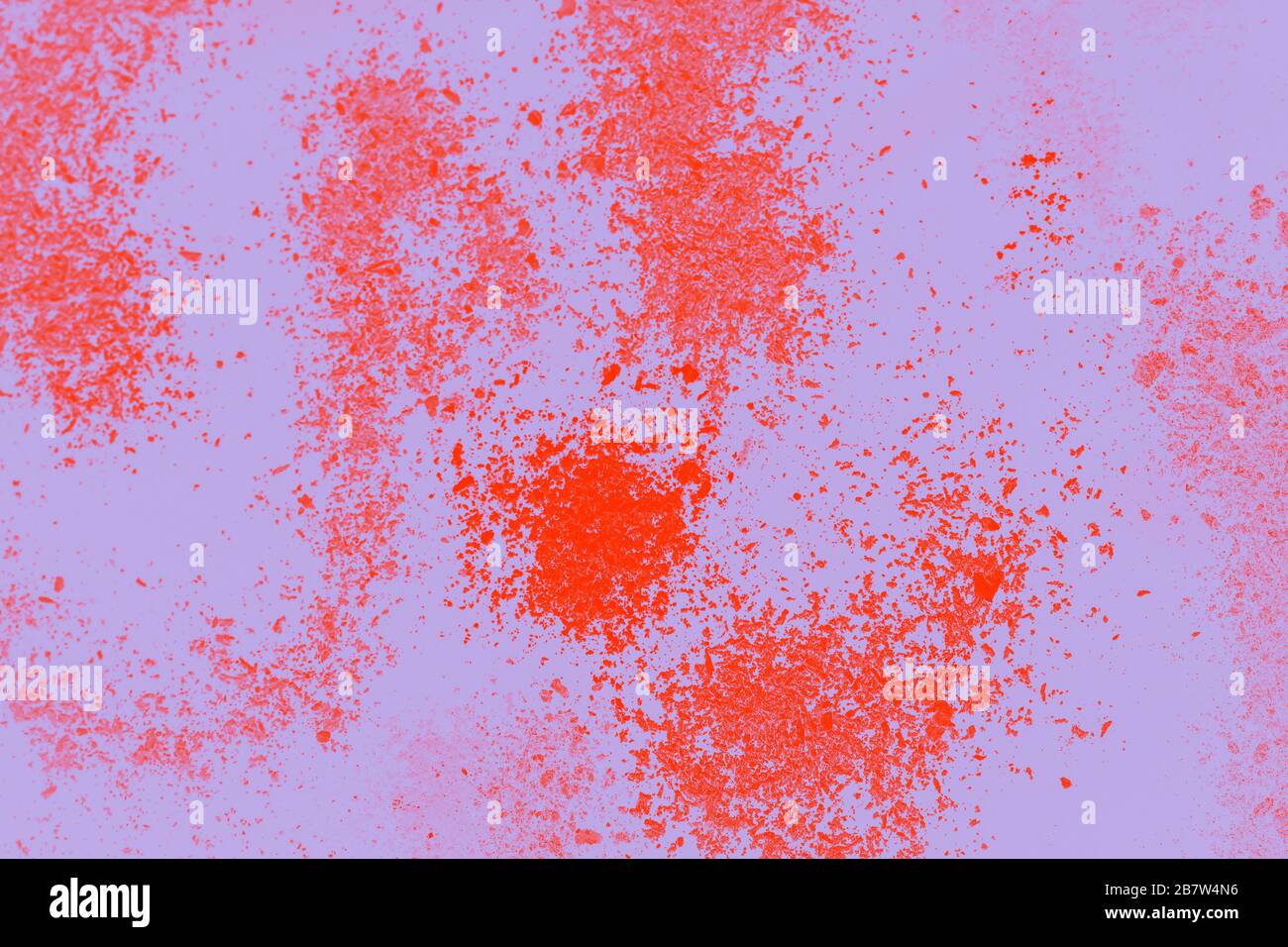 Abstract violet background with lush lava powder spots Stock Photo - Alamy