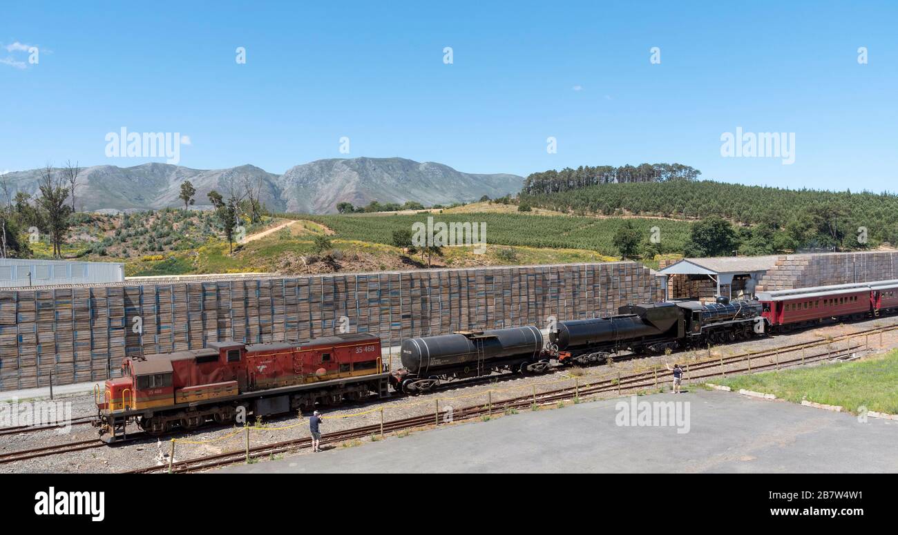 South african steam locomotive hi-res stock photography and images - Alamy