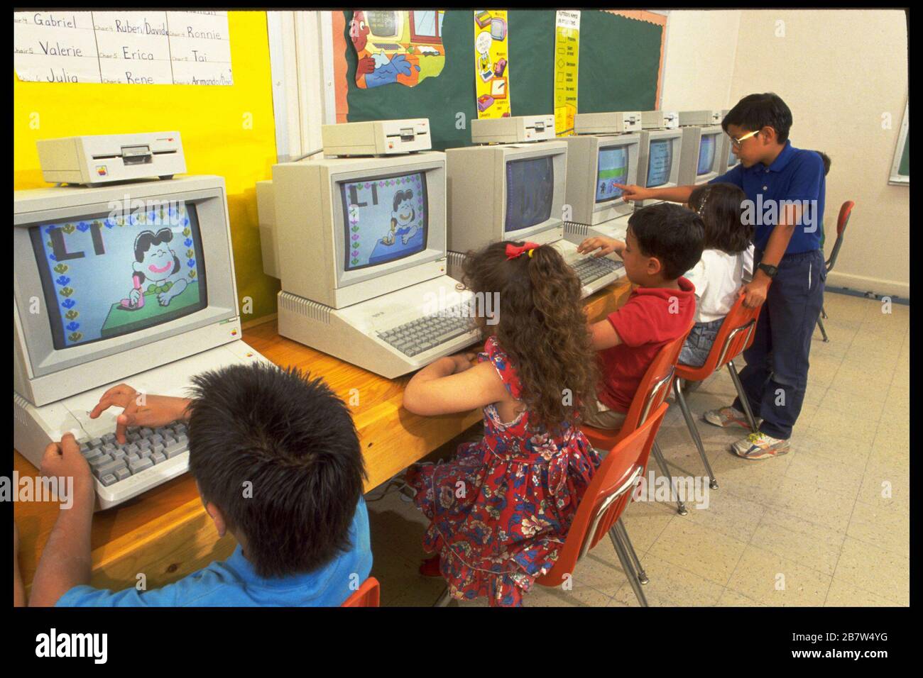 Cartoon school classroom hi-res stock photography and images - Alamy