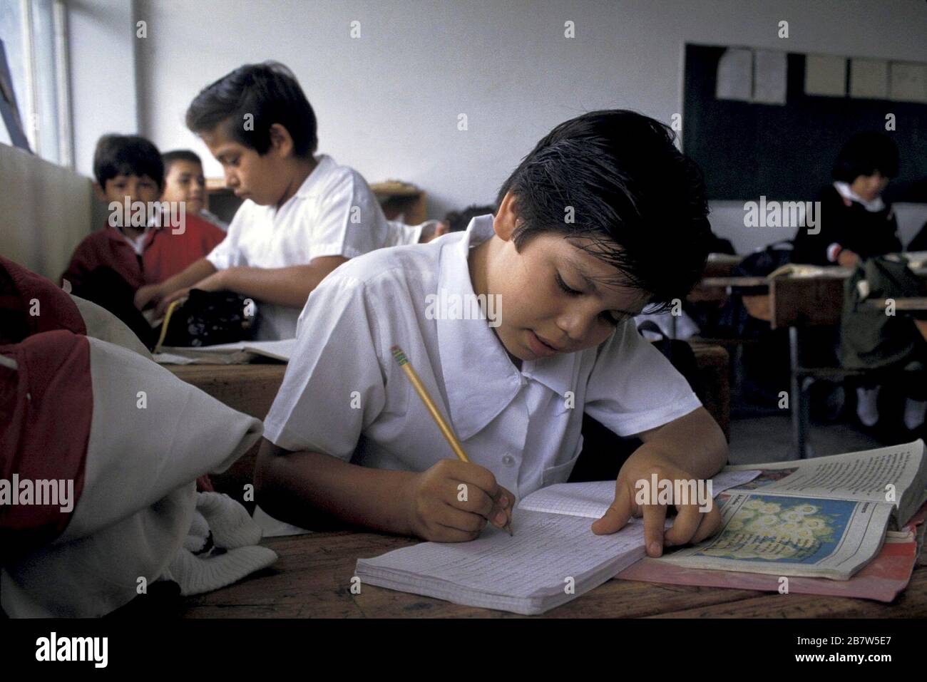 Middle school classroom mexico hi-res stock photography and images - Alamy