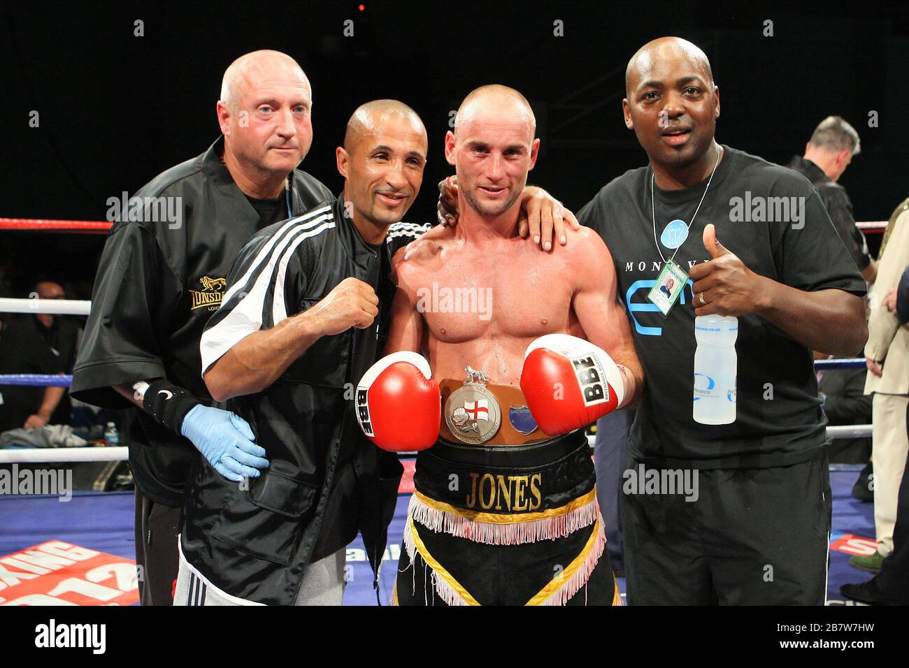 Ben Jones (black/yellow shorts) defeats Akaash Bhatia (gold shorts) in ...