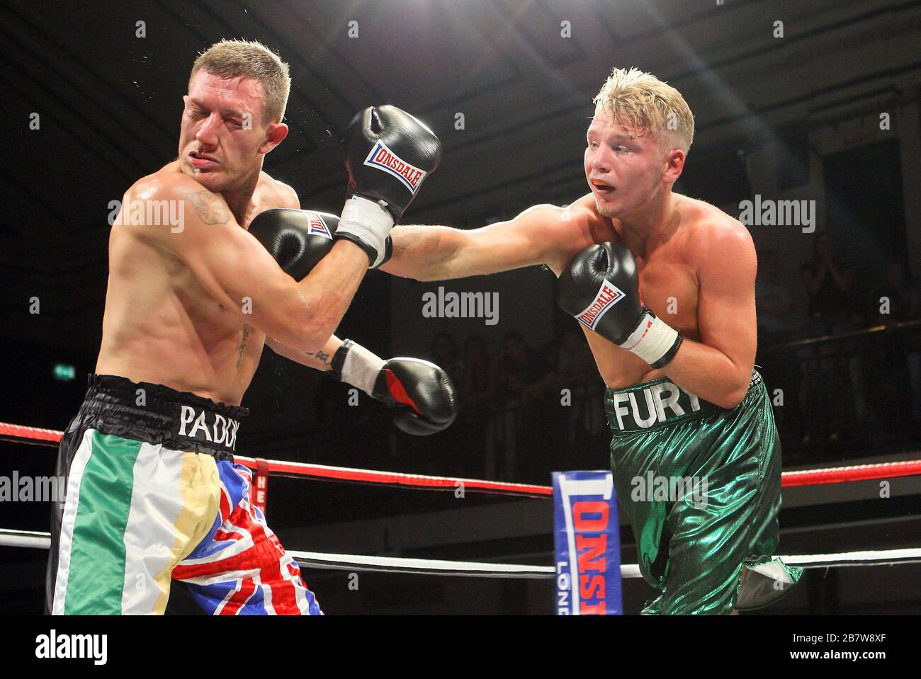 Phill Fury (green shorts) defeats Andrew Patterson in a Light ...