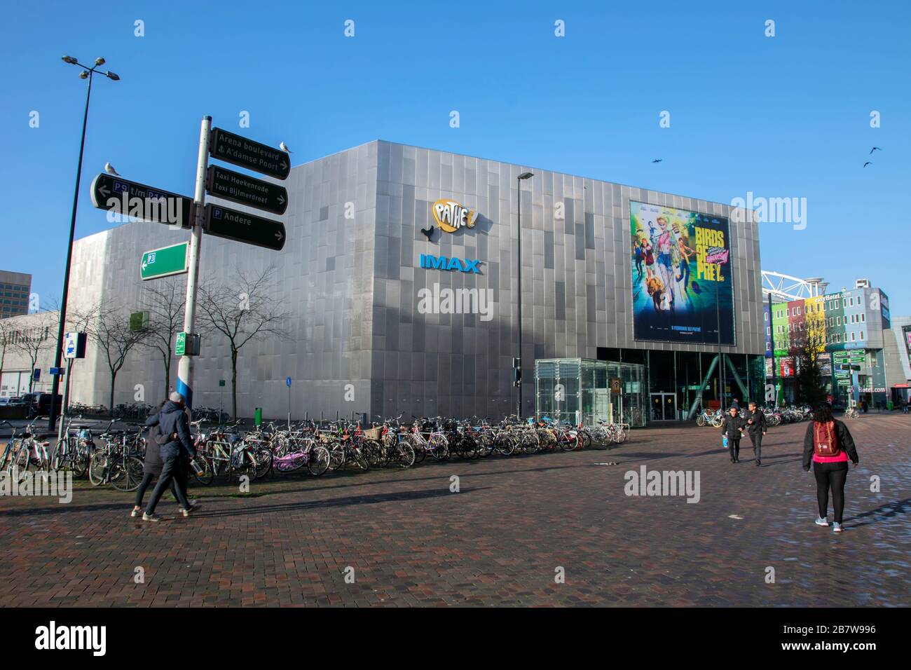Pathe Imax Building At Amsterdam Southeast The Netherlands 2020 Stock ...