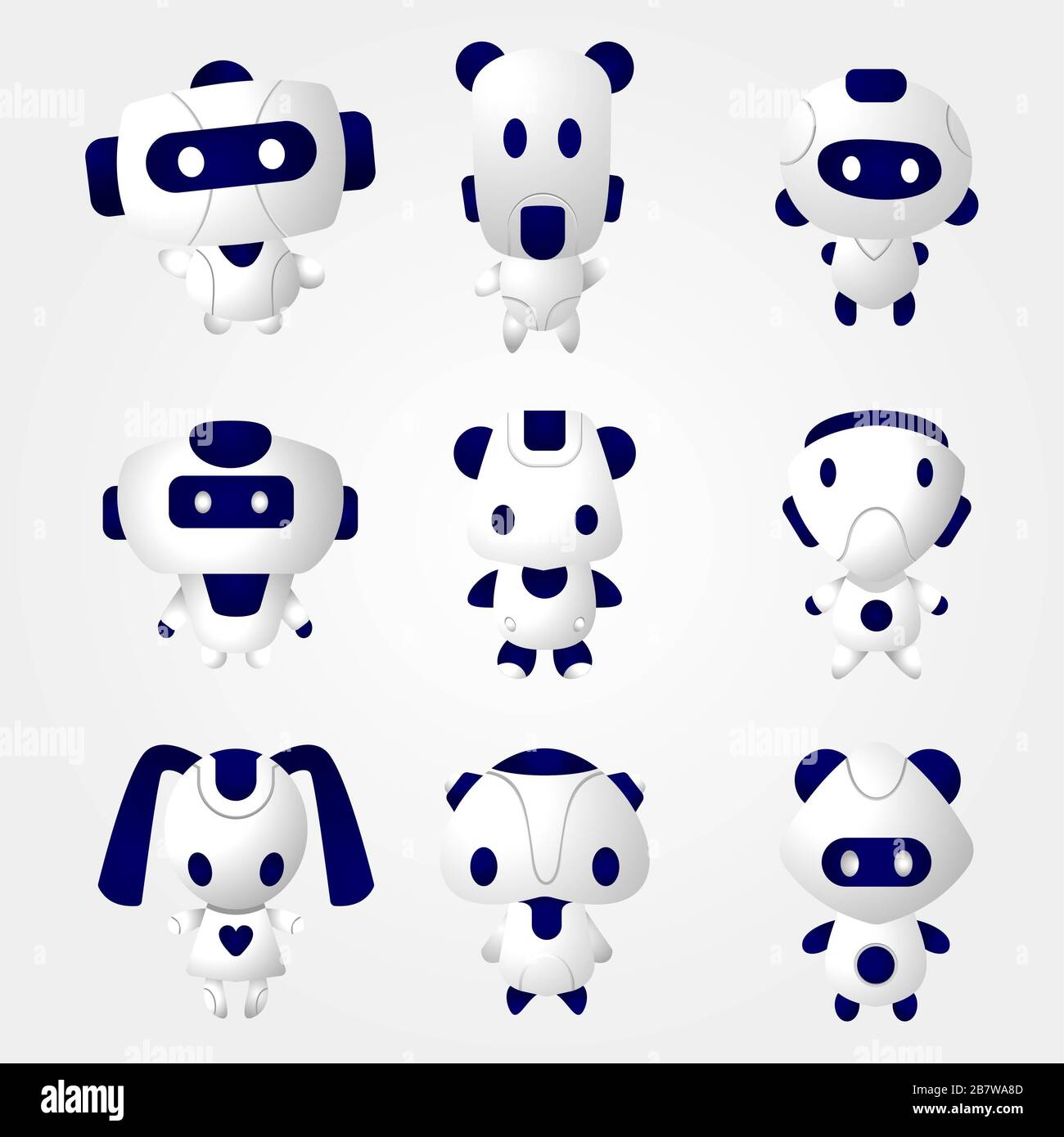 Robot mascot hi-res stock photography and images - Alamy